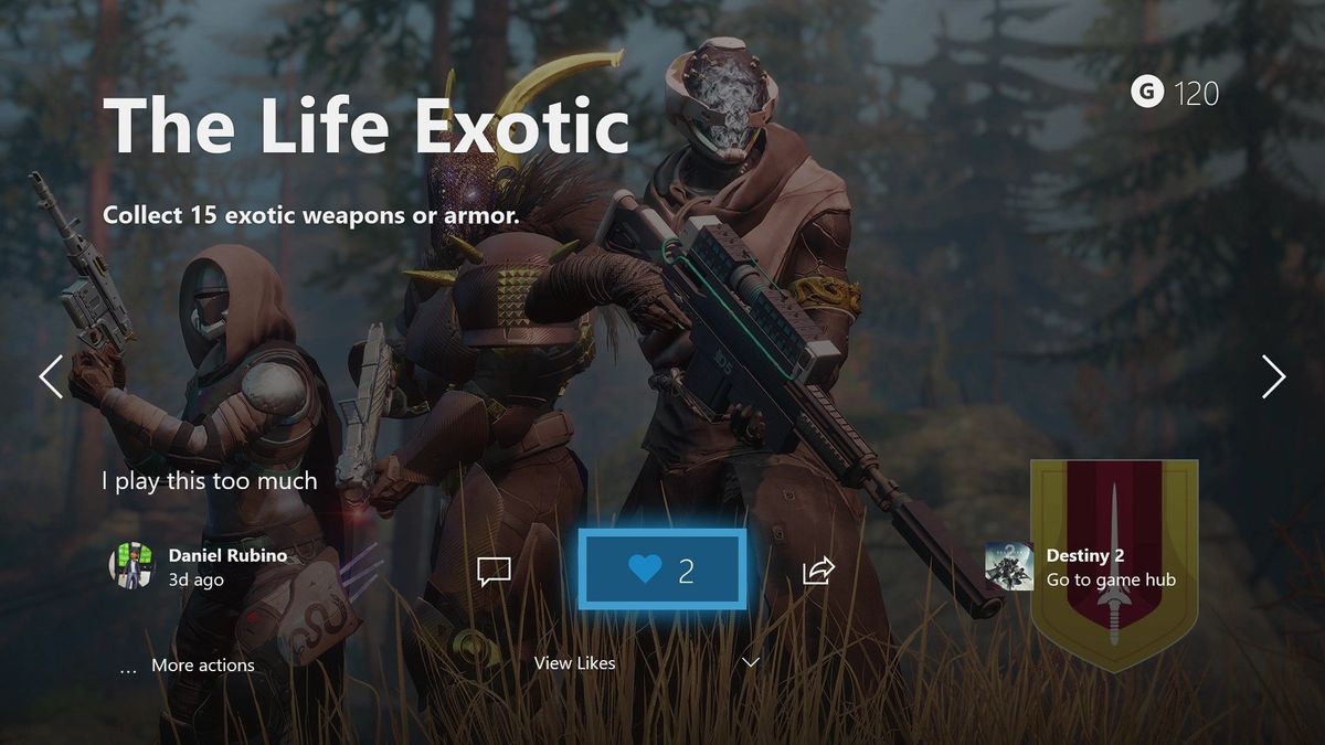 Get the most out of Xbox One's Activity Feed: Posting, commenting ...