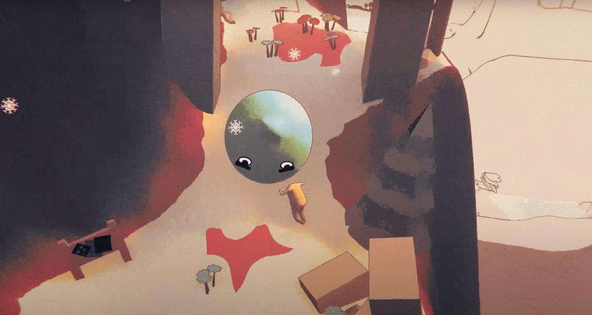 Sisyphus is about guilt, anger, and pushing a giant head up an ...