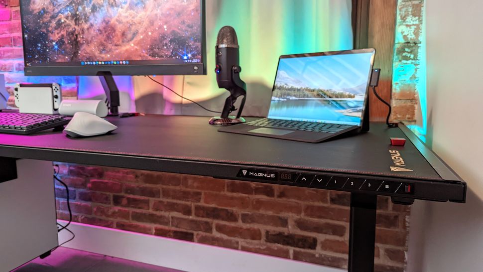 Secretlab Magnus Pro desk review: The standing king of cable management ...