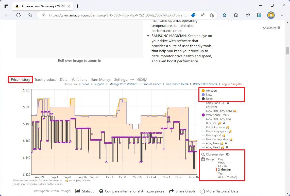 How to use Keepa extension to snag the best deals on Black Friday 2022 ...