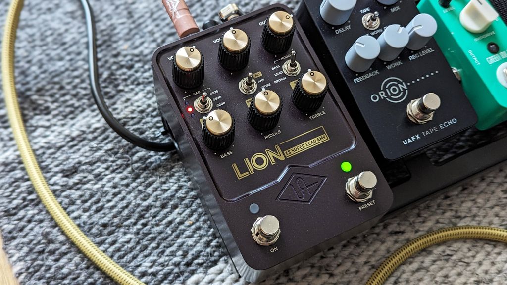 Universal Audio UAFX Lion '68 Super Lead Amp pedal review | MusicRadar