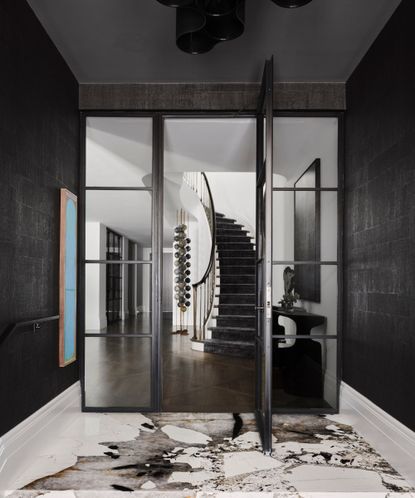 This historic Boston home has a dramatic but elegant interior | Homes ...