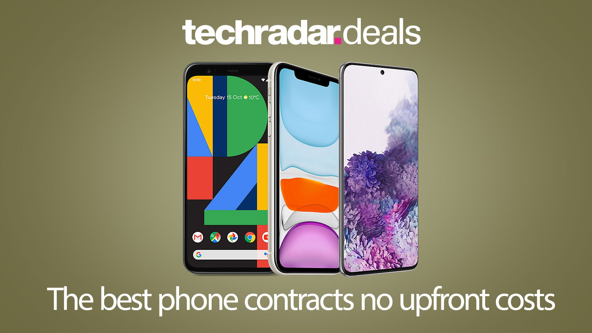 The best phone contracts with no upfront costs in May 2026 | TechRadar