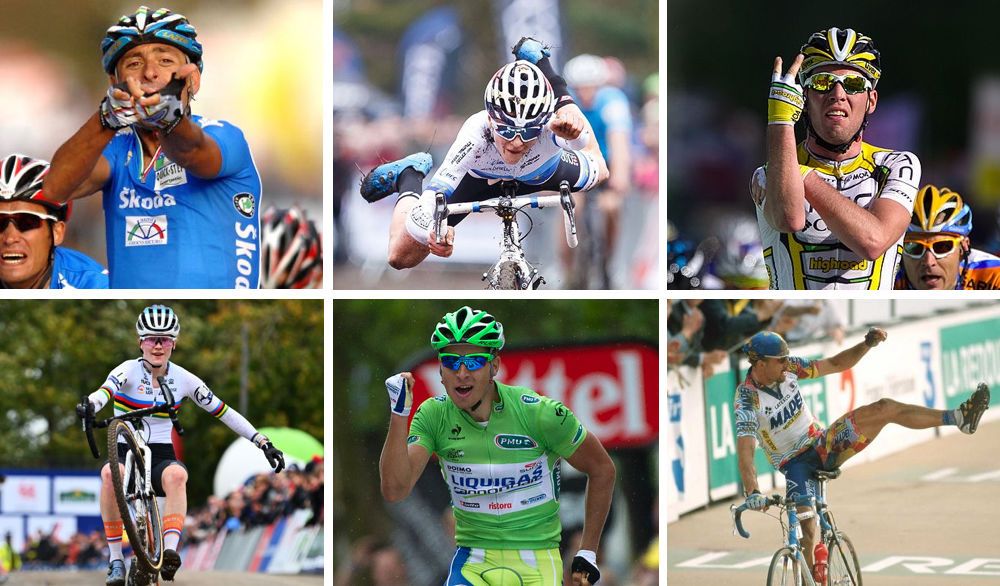 Cycling's best, worst and strangest victory salutes - Gallery | Cyclingnews