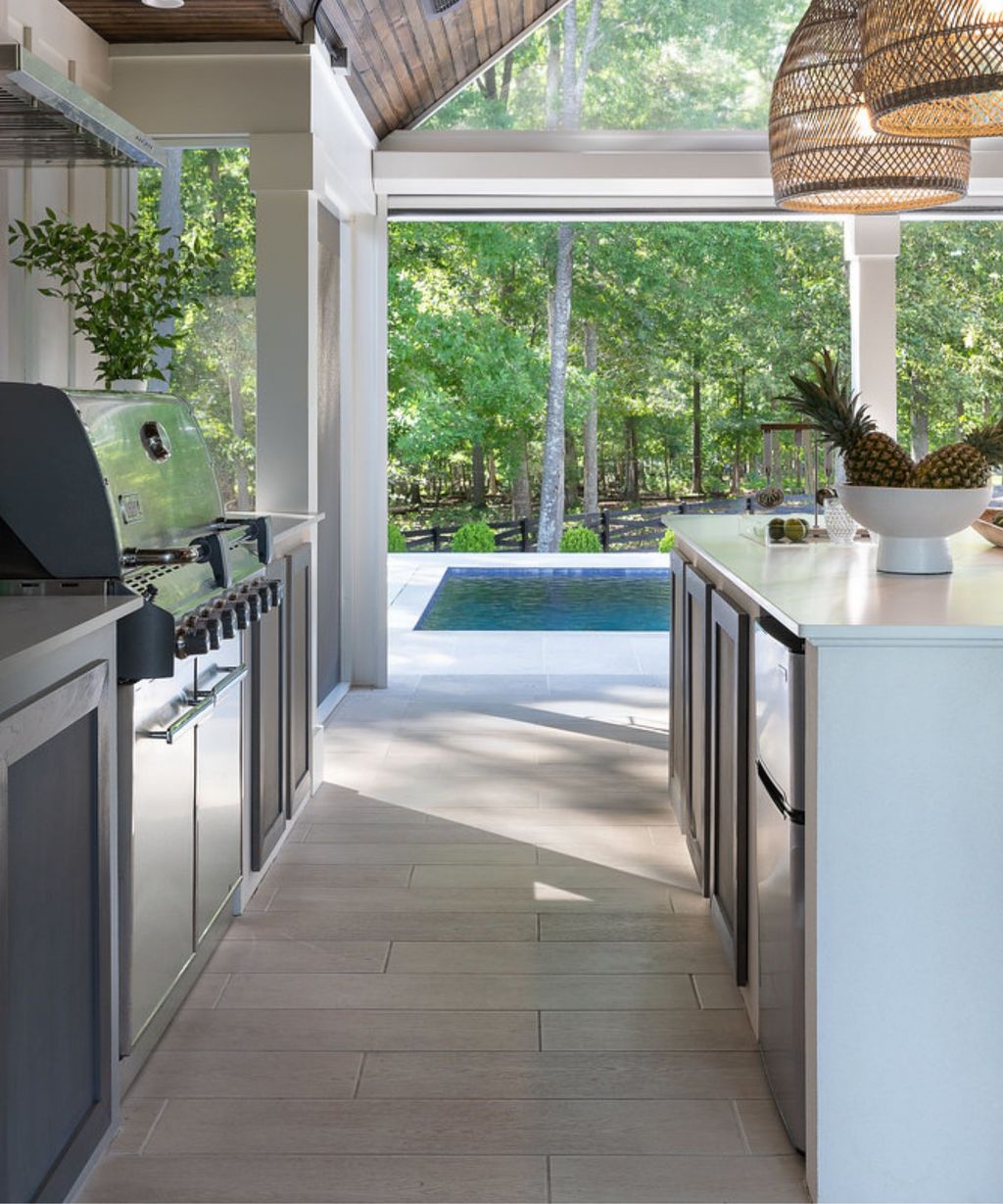 What are the best countertops for an outdoor kitchen? | Homes and Gardens