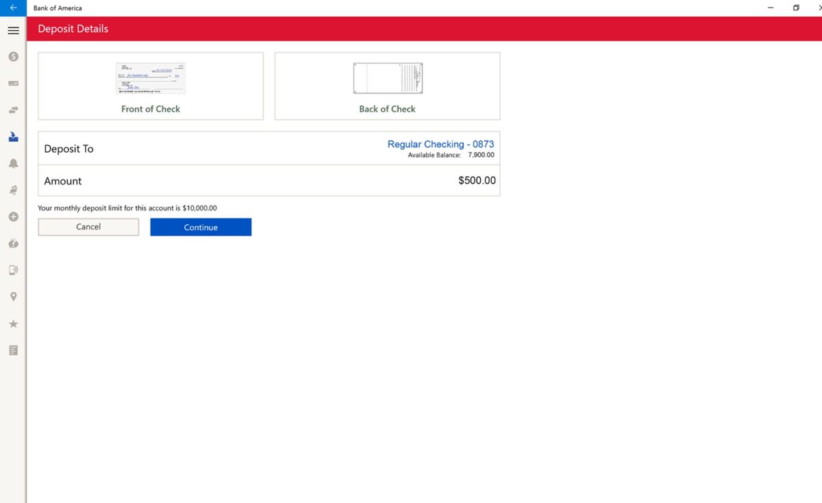 Getting close: Bank of America's UWP app for Windows 10 nears release ...