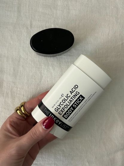 The Inkey List Glycolic Acid Exfoliating Body Stick Review | Who What Wear