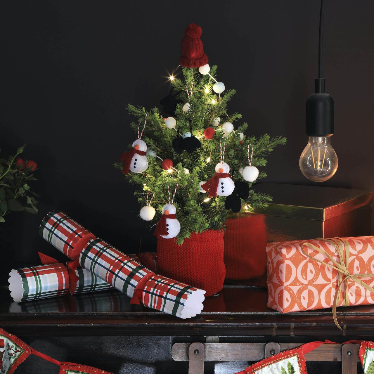 Christmas tree alternatives for small spaces | Ideal Home