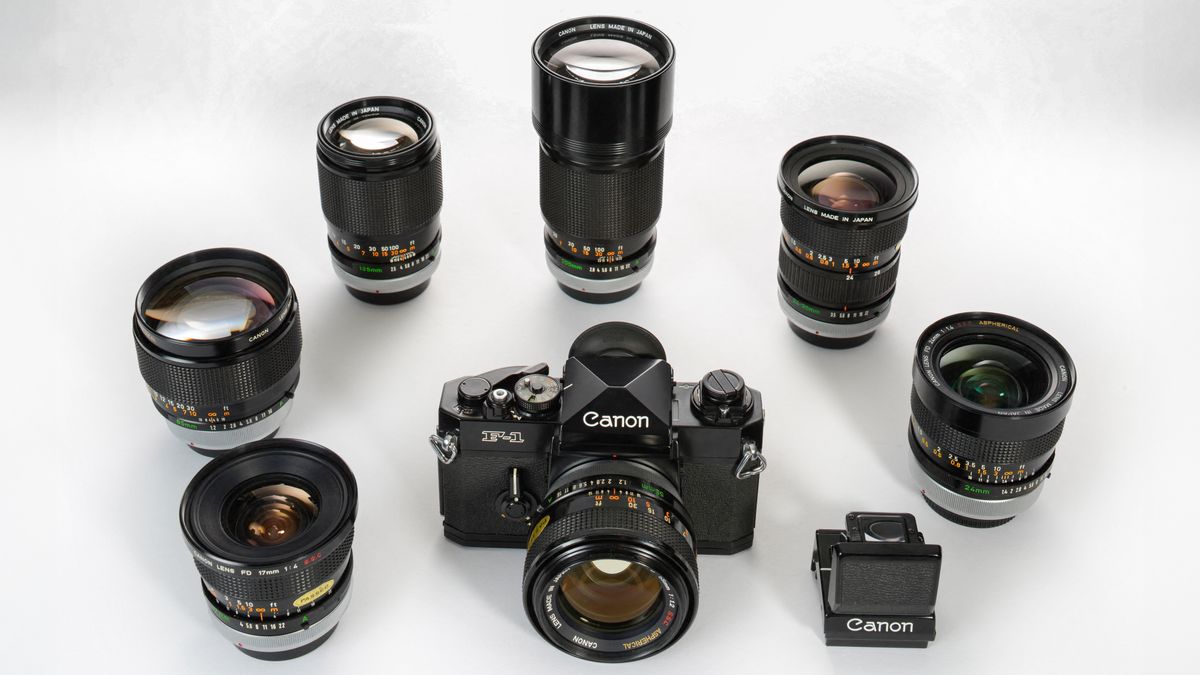 This 1970s SLR camera launched with a record-breaking 180 accessories ...
