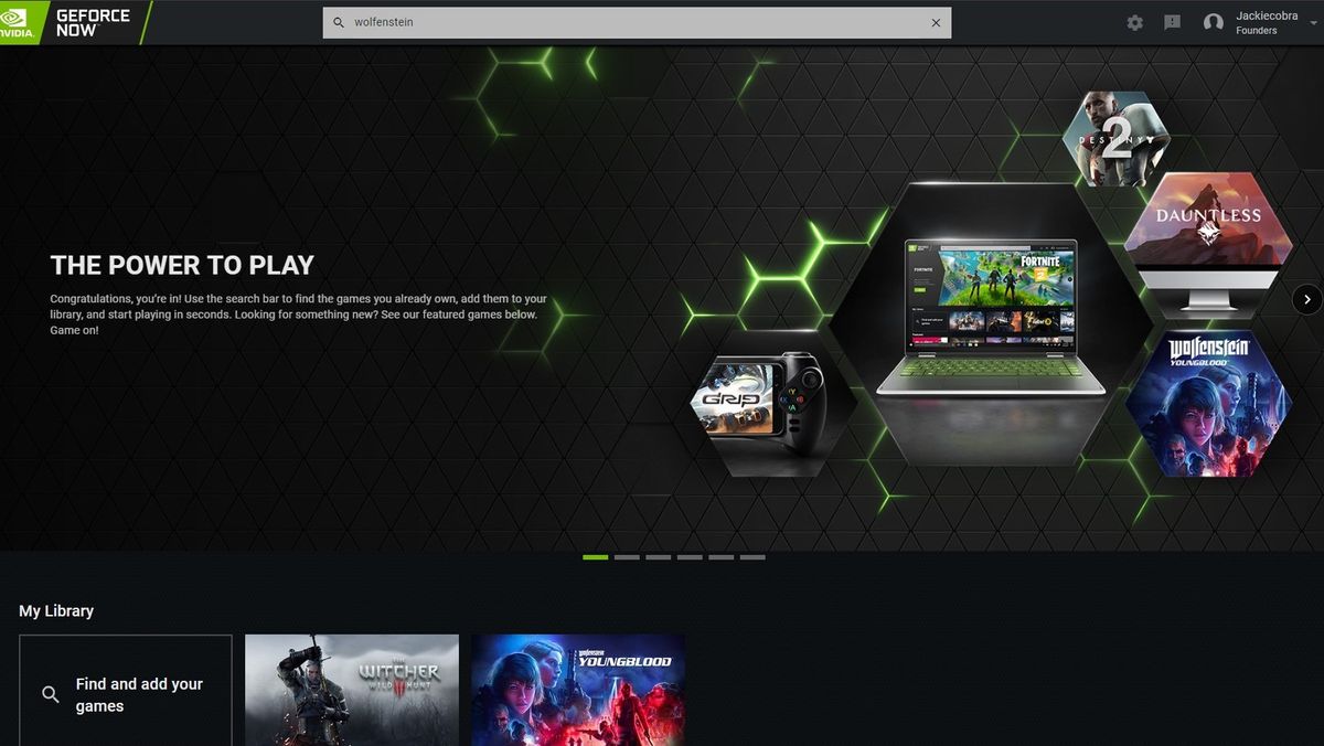 Nvidia GeForce Now | TechRadar
