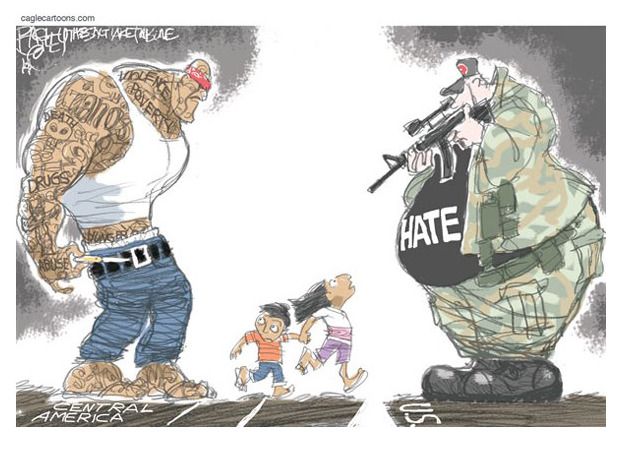 Editorial cartoon border crisis | The Week