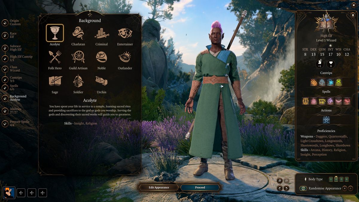Most RPGs are getting character creation wrong | PC Gamer
