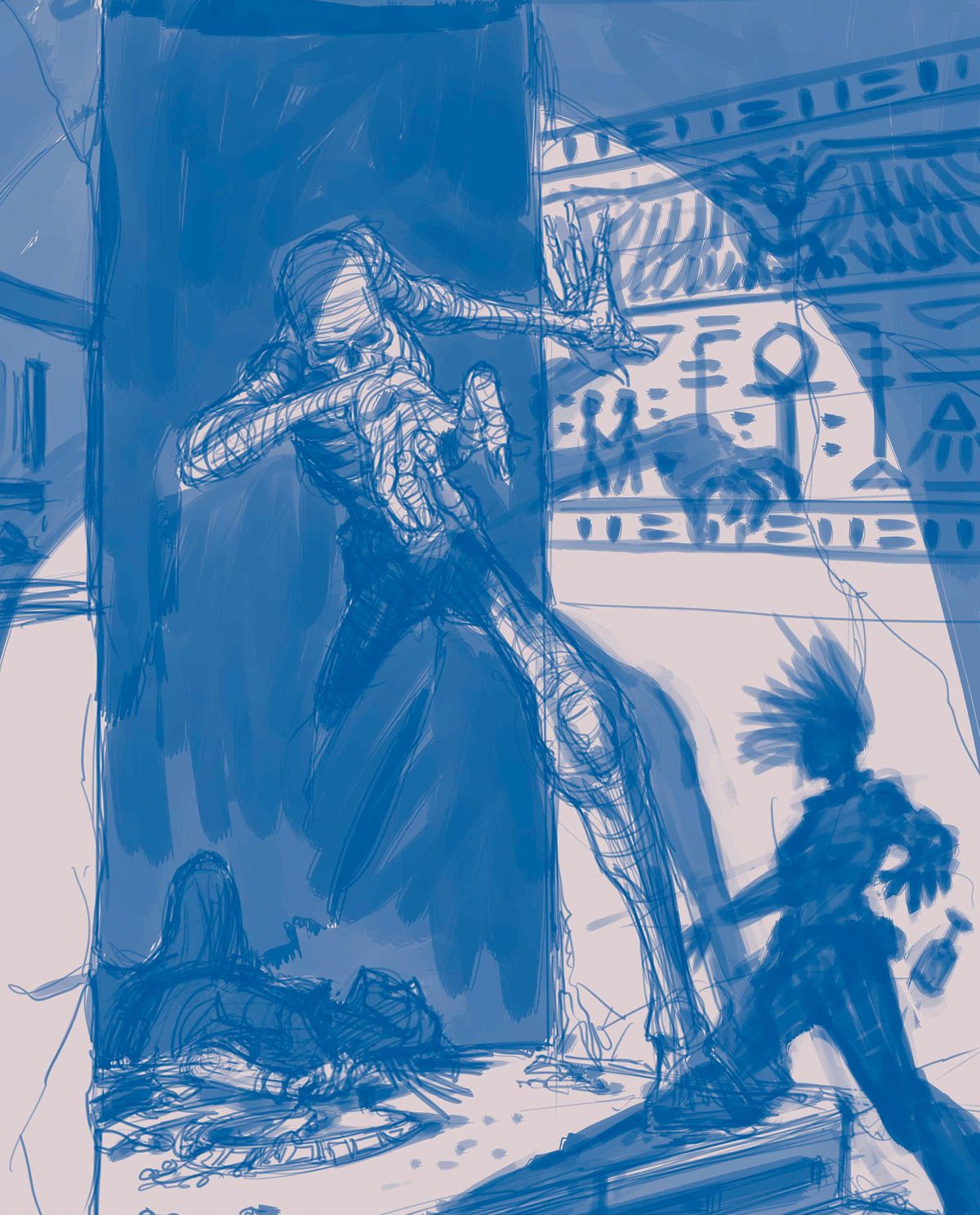 How to build dramatic light in Krita | Creative Bloq