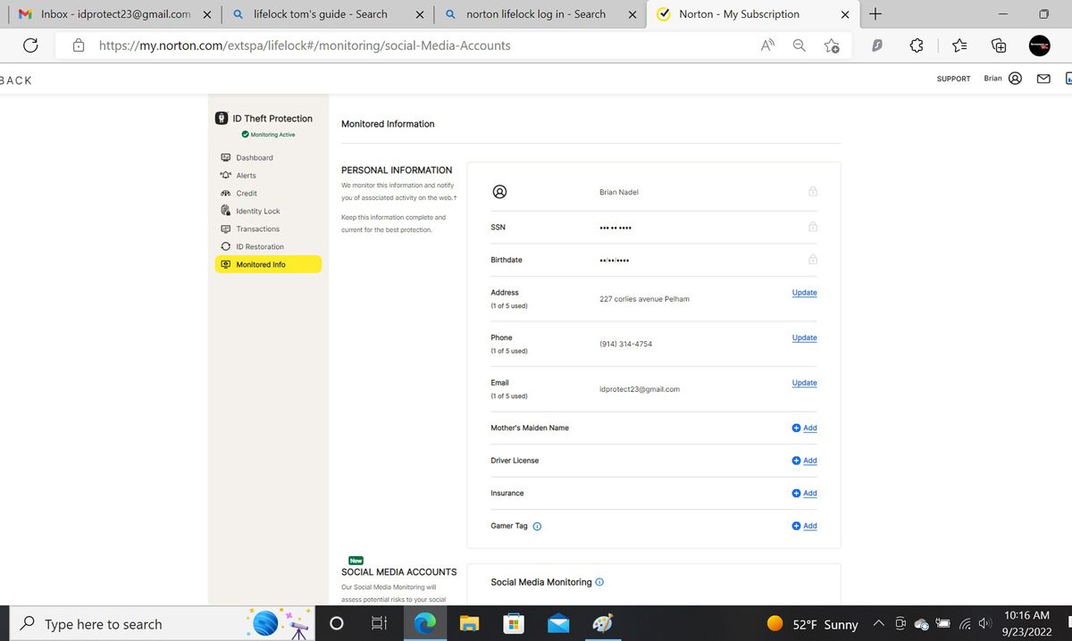 LifeLock Ultimate Plus identity theft protection review | Tom's Guide