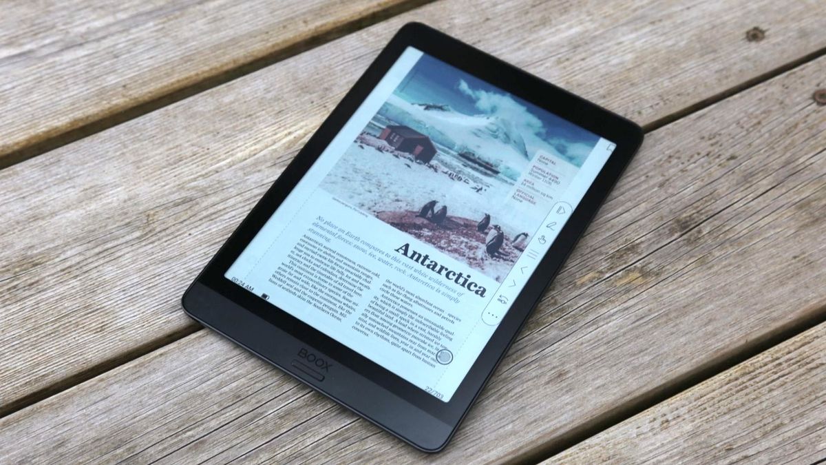 Onyx Boox Nova 3 Color review: An ereader... in color | TechRadar