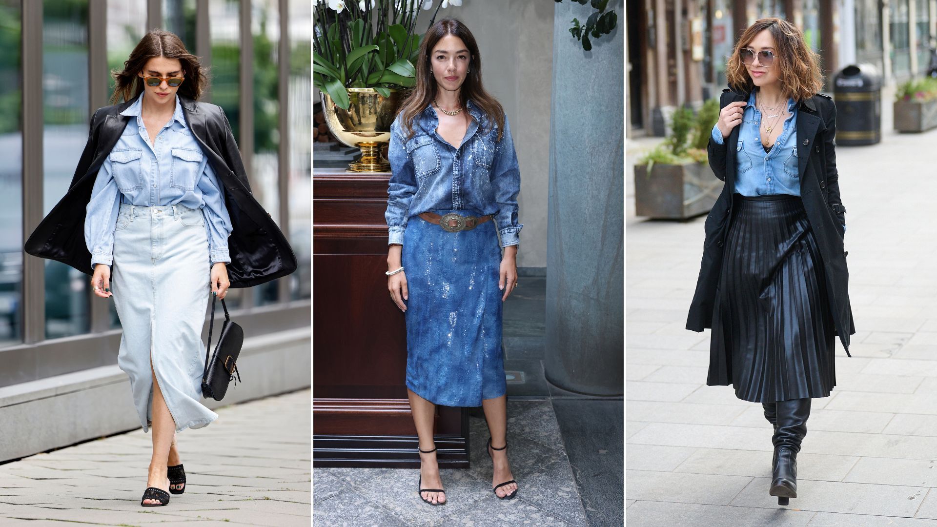 How to wear a denim shirt: Style your shirt according to an expert ...