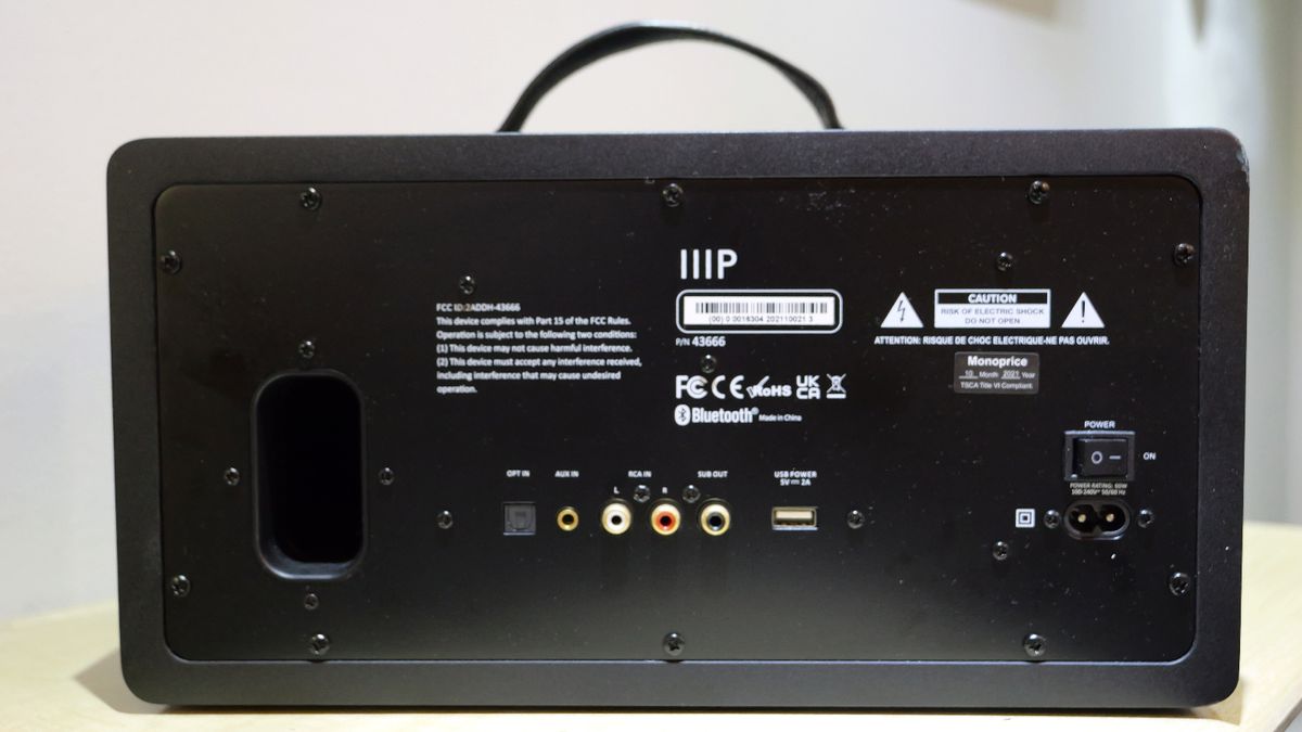 Monoprice Soundstage 3 Portable Bluetooth Speaker review | Laptop Mag