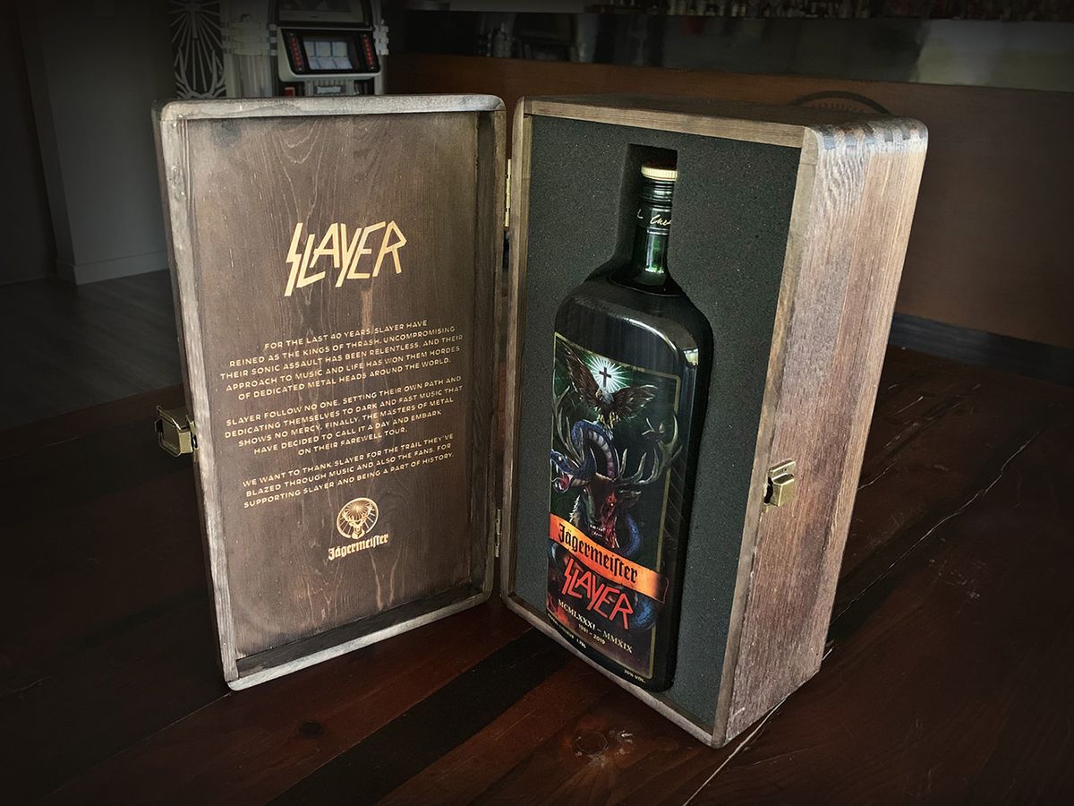 Jägermeister launch limited edition Slayer bottle | Louder