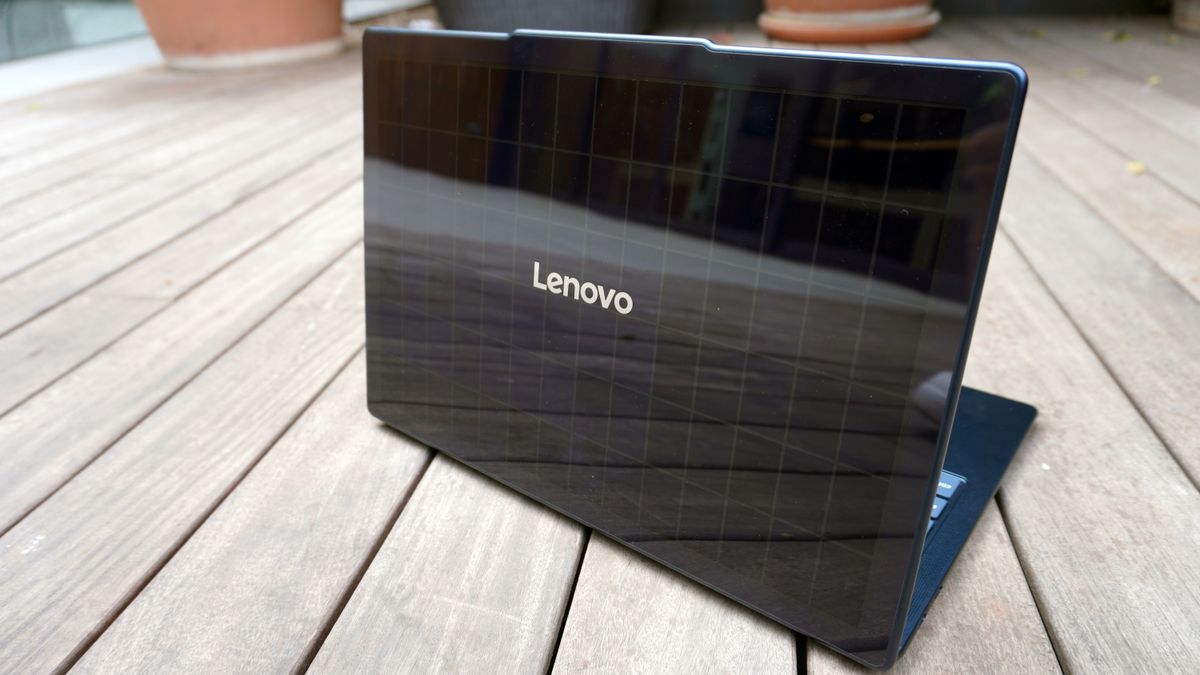 I just went hands-on with this solar-powered laptop — and it makes a ...