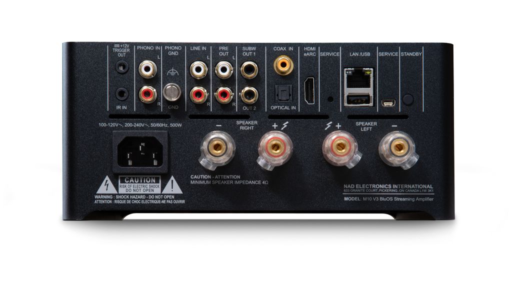 NAD's M10 V3 streaming amplifier features new DAC, turntable inputs and ...