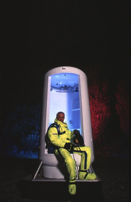 Space Diver Prepares For Big Jump | Space