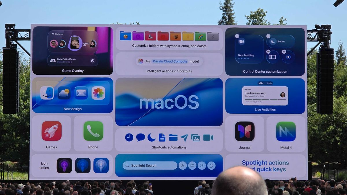 macOS Tahoe 26 announced at WWDC 2025 with a new look and new numbering scheme | TechRadar