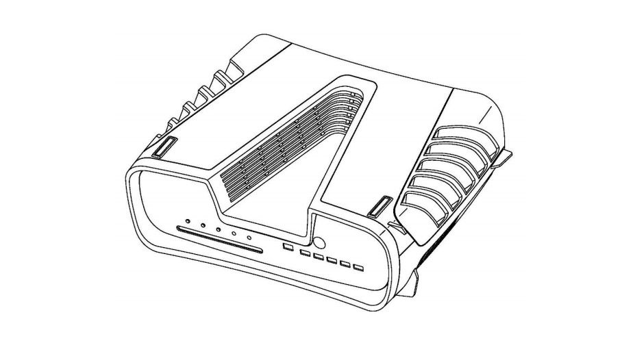 This leaked PS5 patent gives us our best look at the console design yet ...