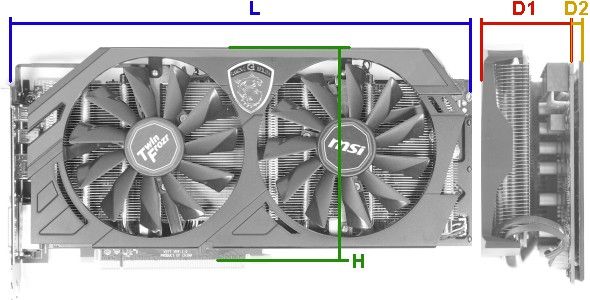 Dimensions And Weight - Seven Radeon R9 280X Graphics Cards, Rounded-Up ...