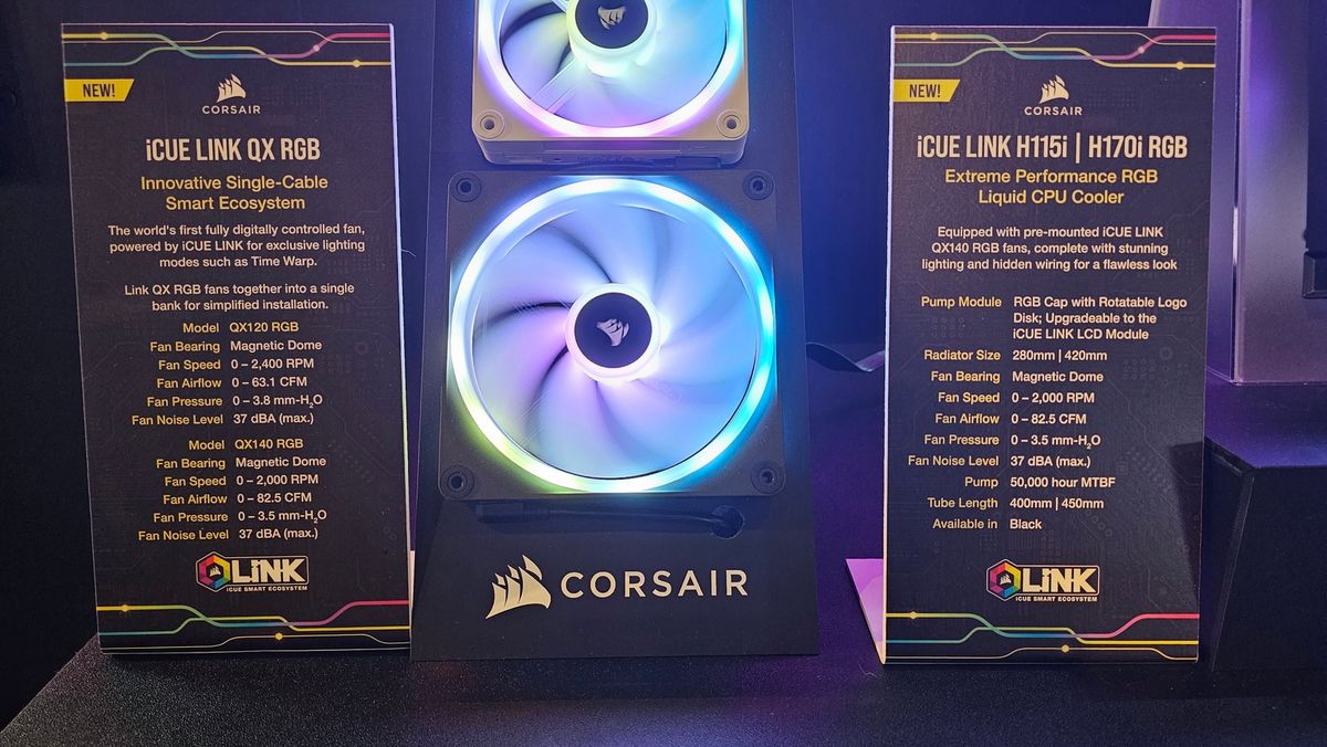 Corsair iCue Link Simplifies PC Building With Tidier Cabling, Chained ...