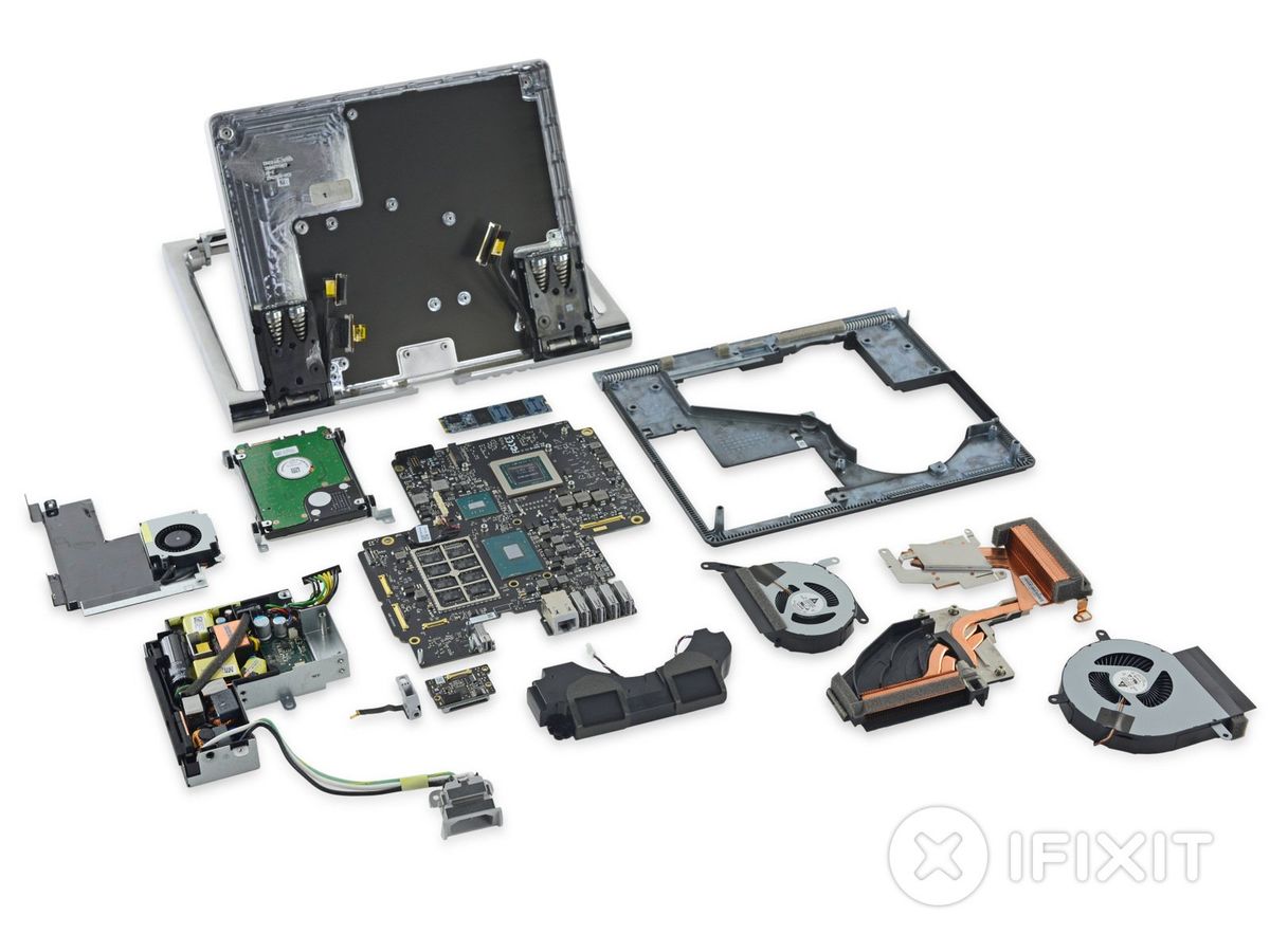 Teardown offers tantalizing look inside the Surface Studio | Windows ...