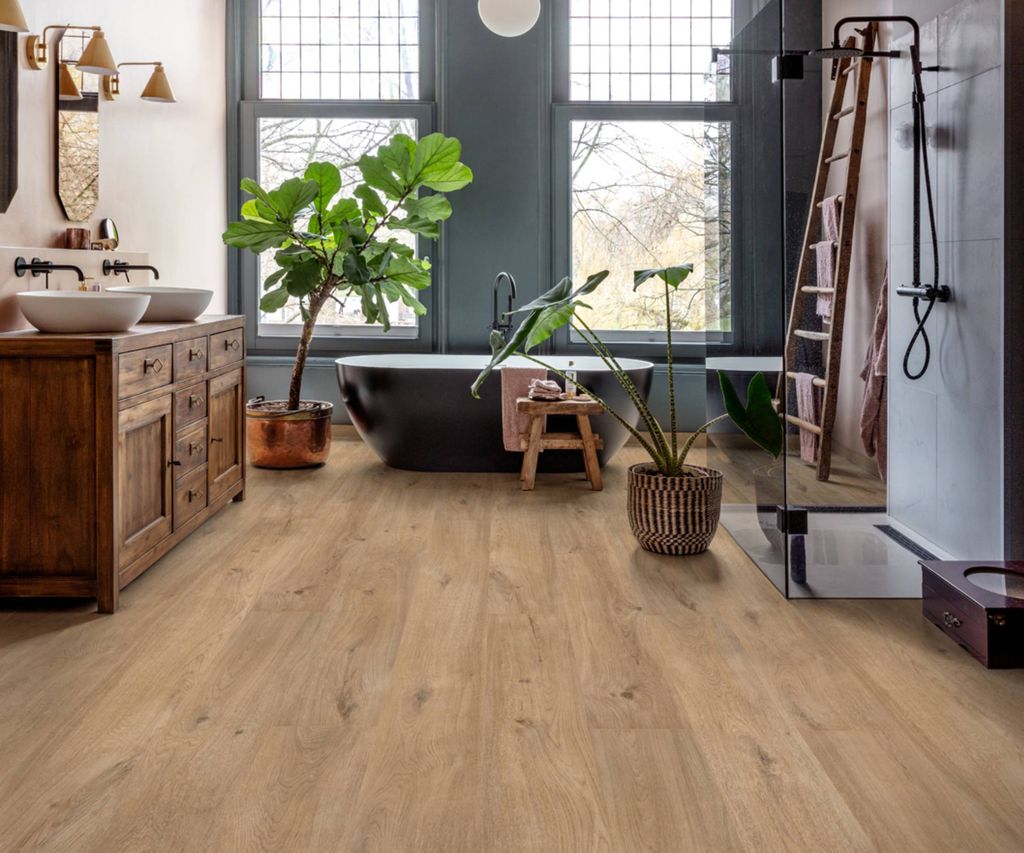 Bathroom vinyl flooring ideas for a low-maintenance space | Homebuilding