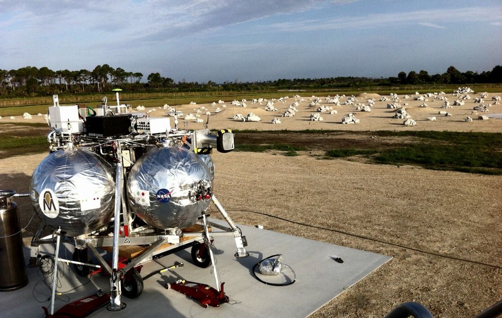 NASA Morpheus Lander Prototype Crash Photos | Space