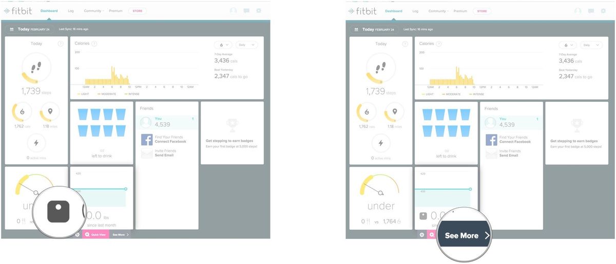How to use the Dashboard in Fitbit for Mac | iMore