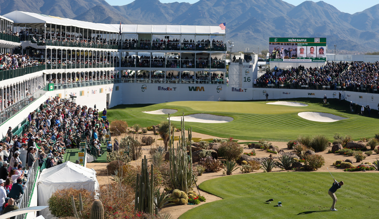 How Long Does It Take To Build TPC Scottsdale’s 16th Hole Stadium At ...