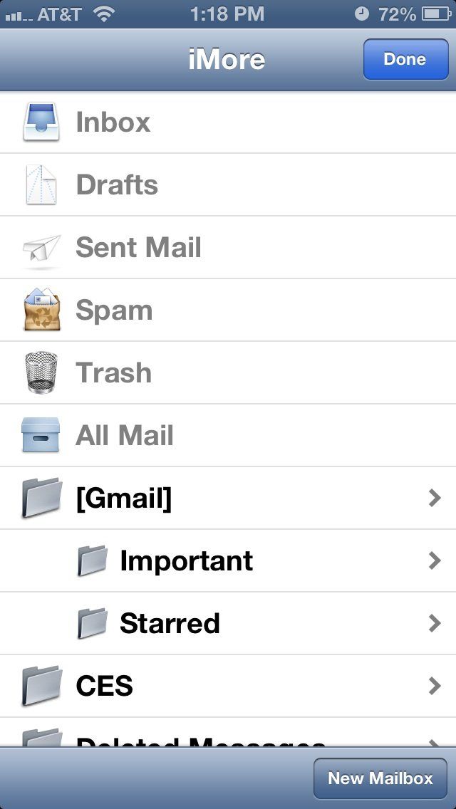 How to add new mailboxes to your email account right from your iPhone ...