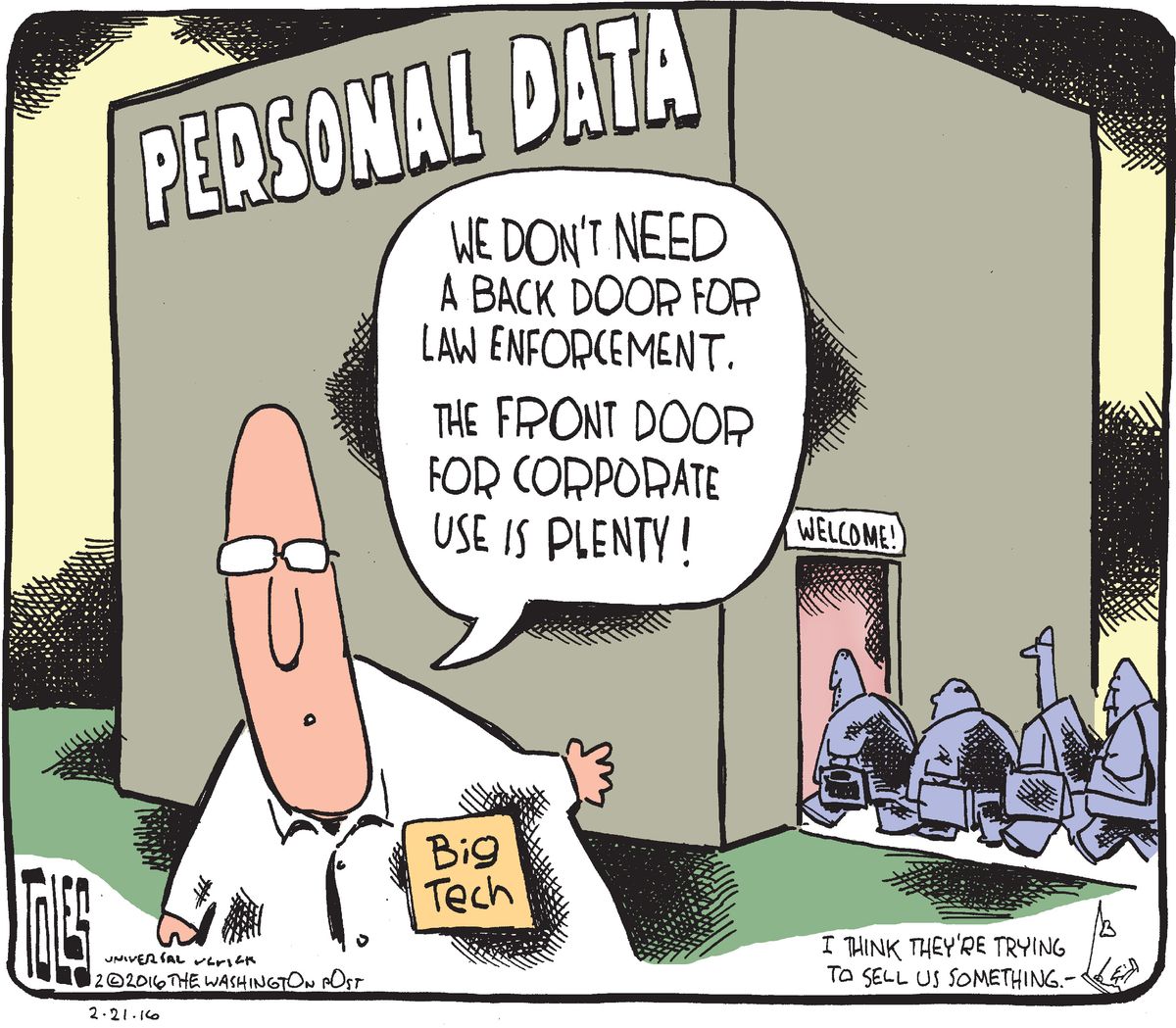 Editorial Cartoon U.S. Apple FBI | The Week