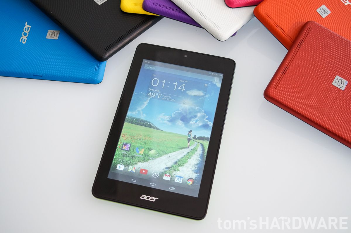 Acer Iconia One 7 Budget Android Tablet is Intel Powered | Tom's Hardware