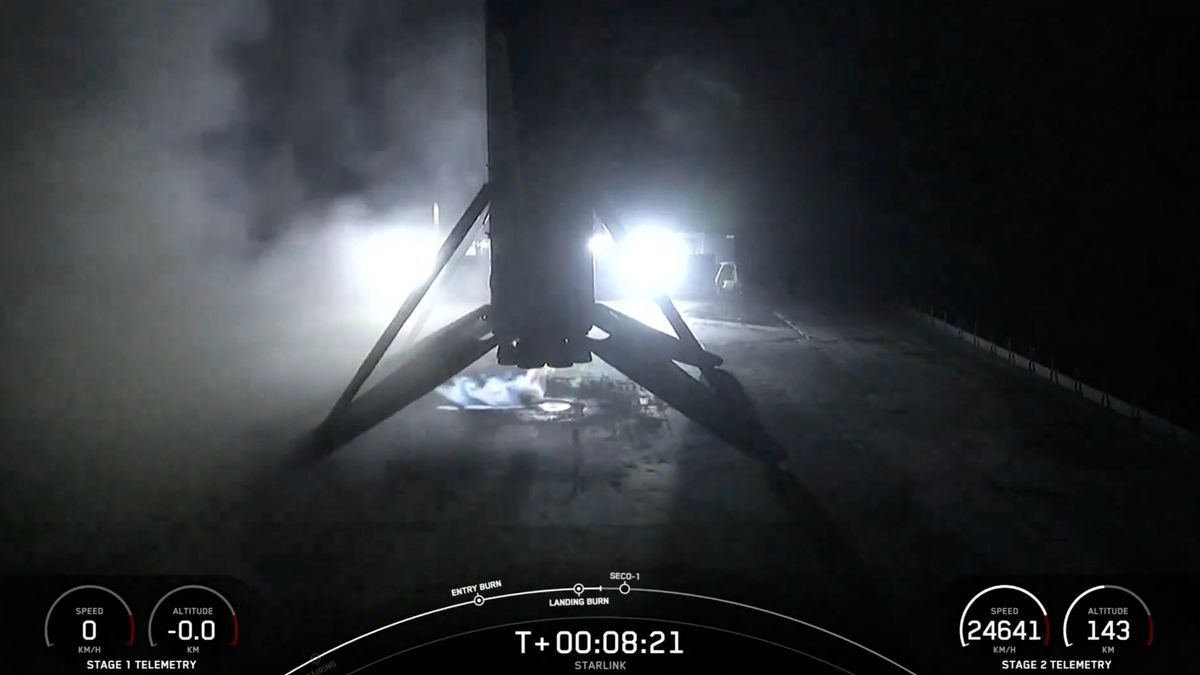 SpaceX bounces back from Falcon 9 failure with successful Starlink launch | Space