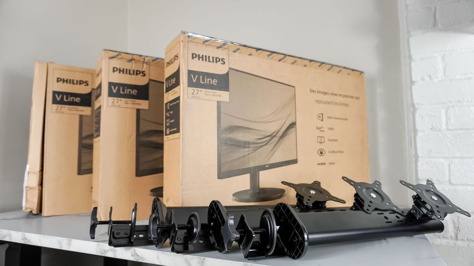 I thought putting together a triple monitor setup would be hard — but I ...