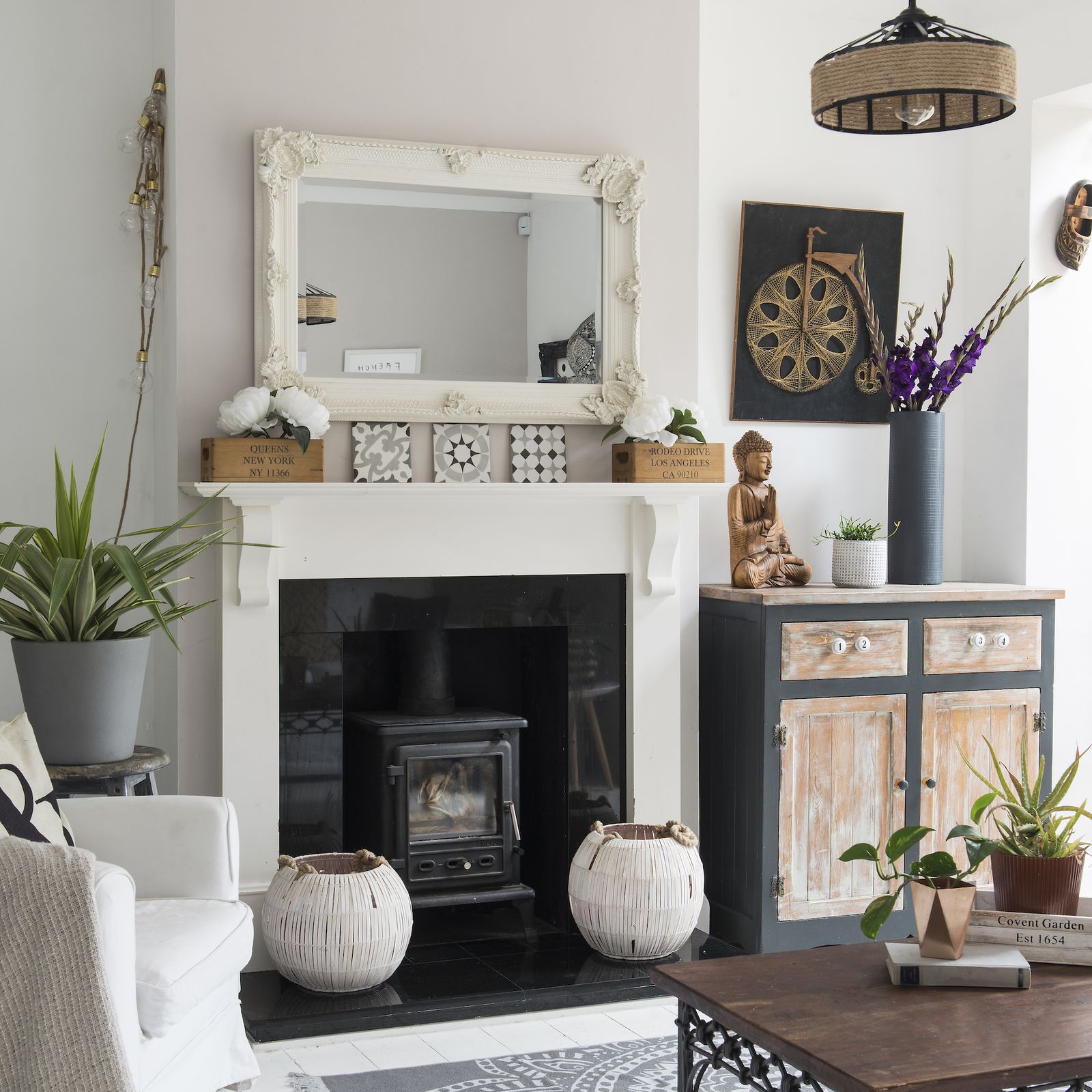 Fireplace hearth ideas: 10 practical and stylish tips | Ideal Home