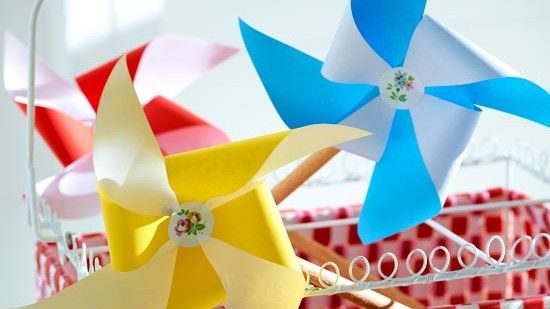 How to make a paper windmill | Ideal Home