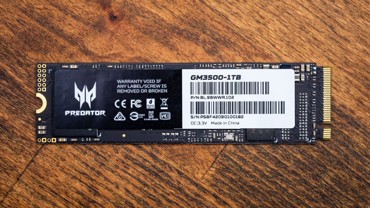 Acer Predator GM3500 SSD Review: Old Tech, Basic SSD | Tom's Hardware