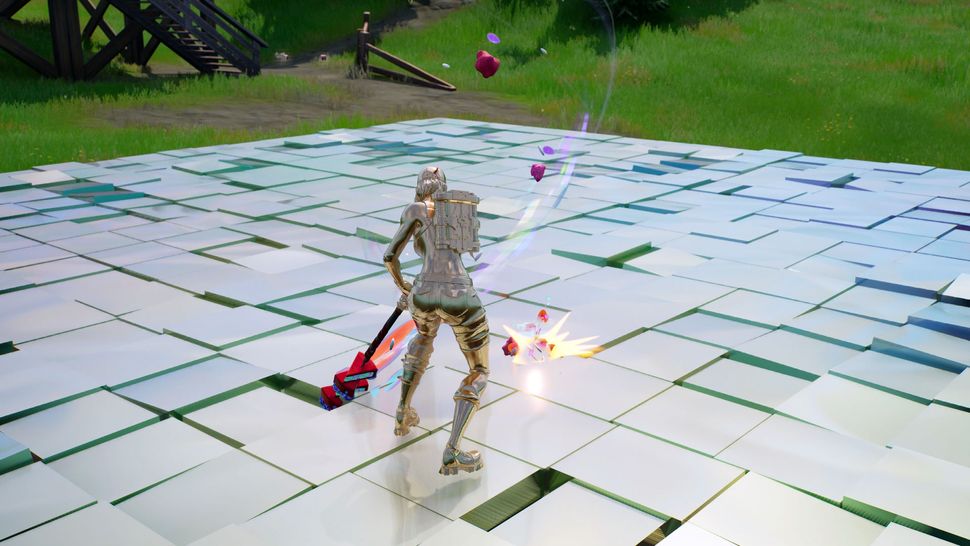 How to destroy Chrome Structures in Fortnite | GamesRadar+