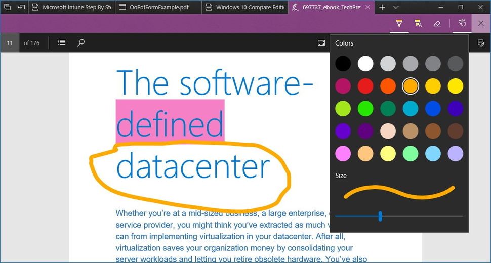 How to use Microsoft Edge as a PDF reader in the Windows 10 Fall ...