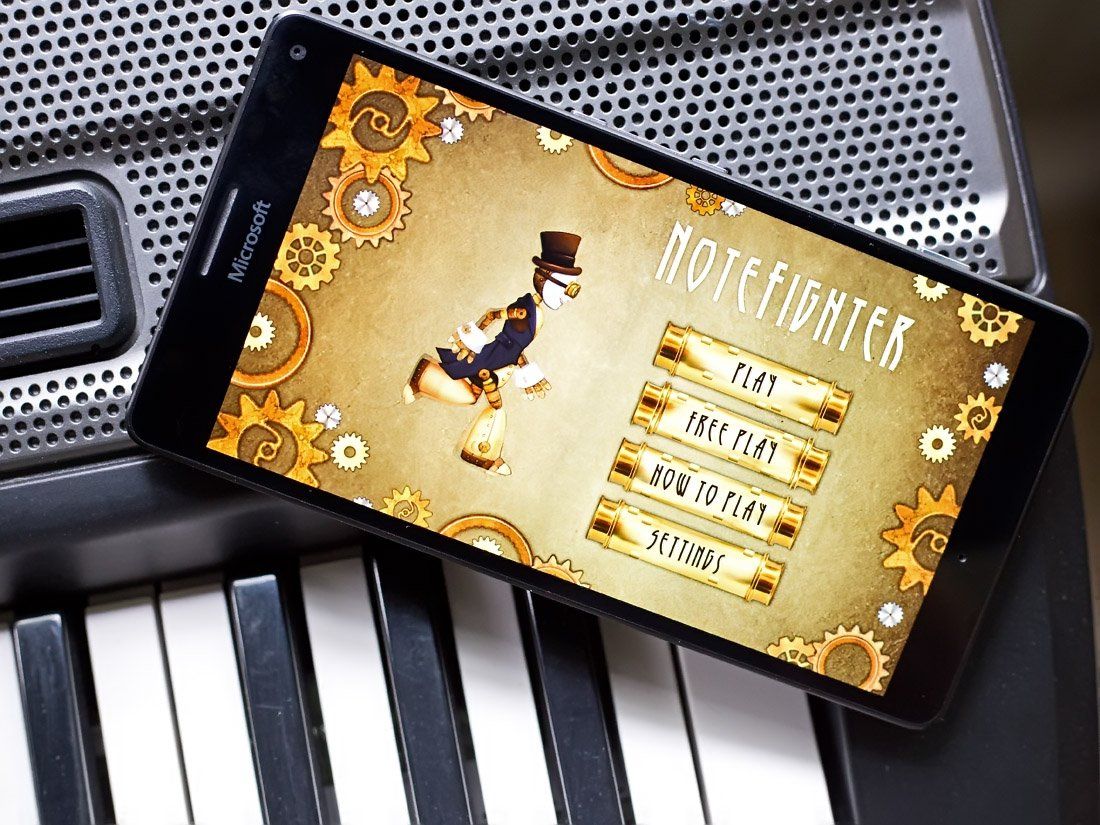 Note Fighter for Windows 10 is a challening steampunk-style music game ...