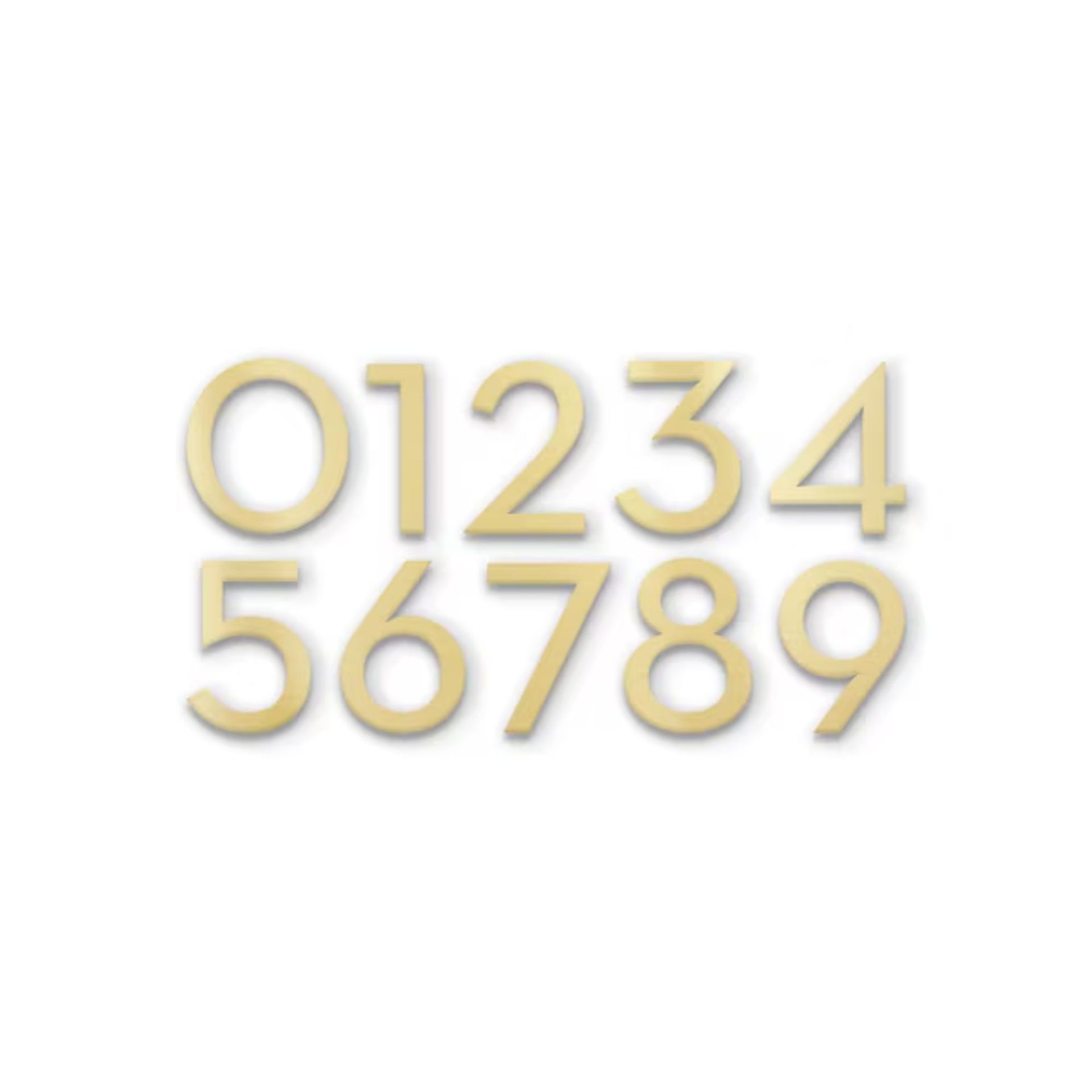 The most stylish front door numbers to shop right now | Homes and Gardens