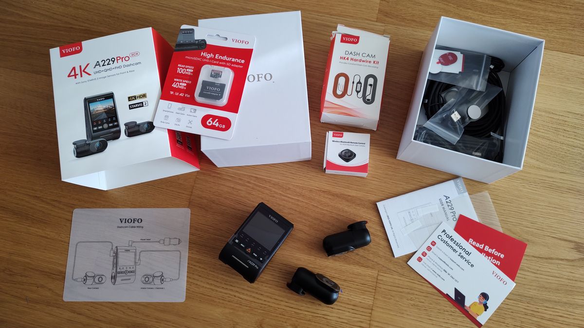 Viofo A229 Pro Dash Cam review: comprehensive cover inside and out ...