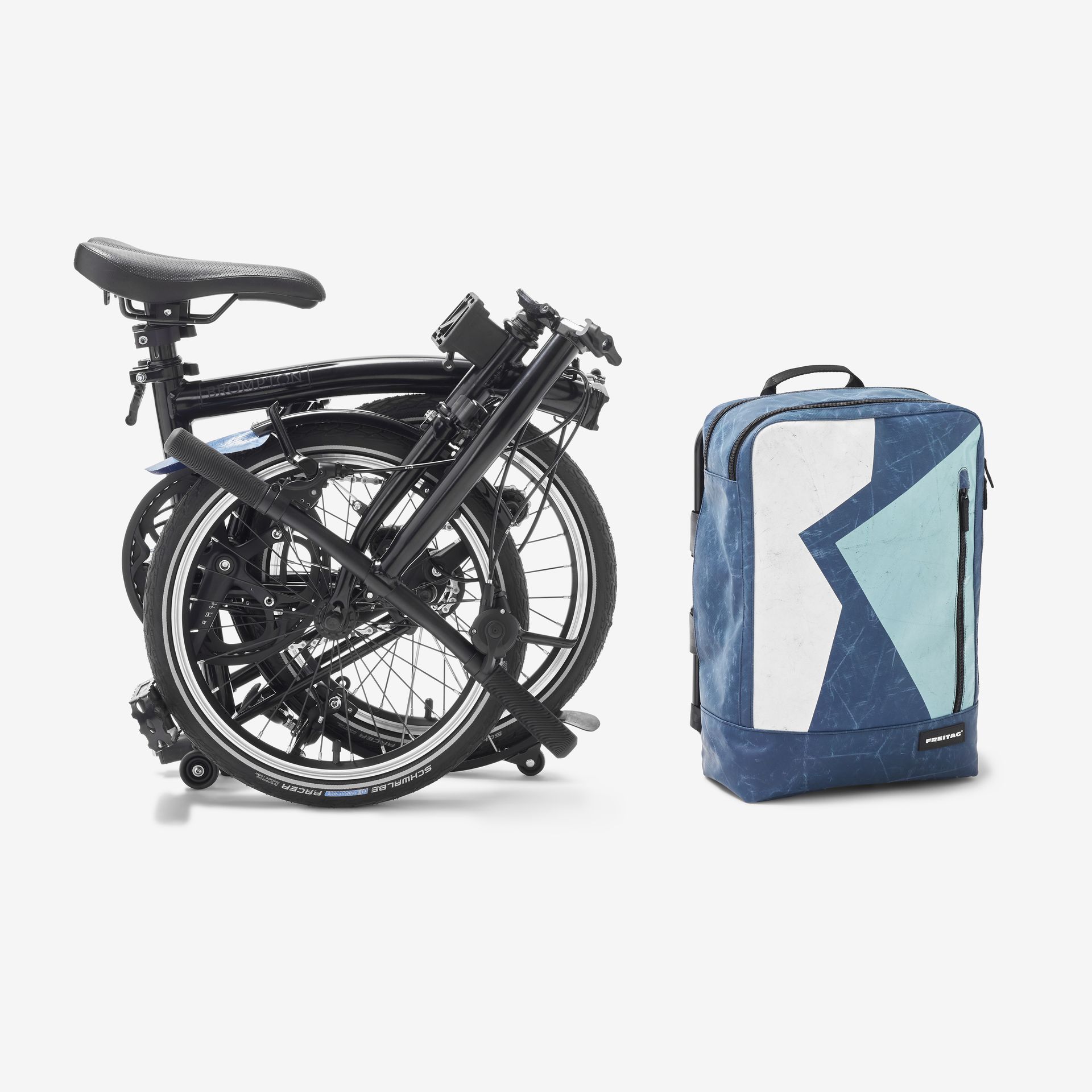 Swiss brand Freitag designs bag for the iconic Brompton bike | Wallpaper*