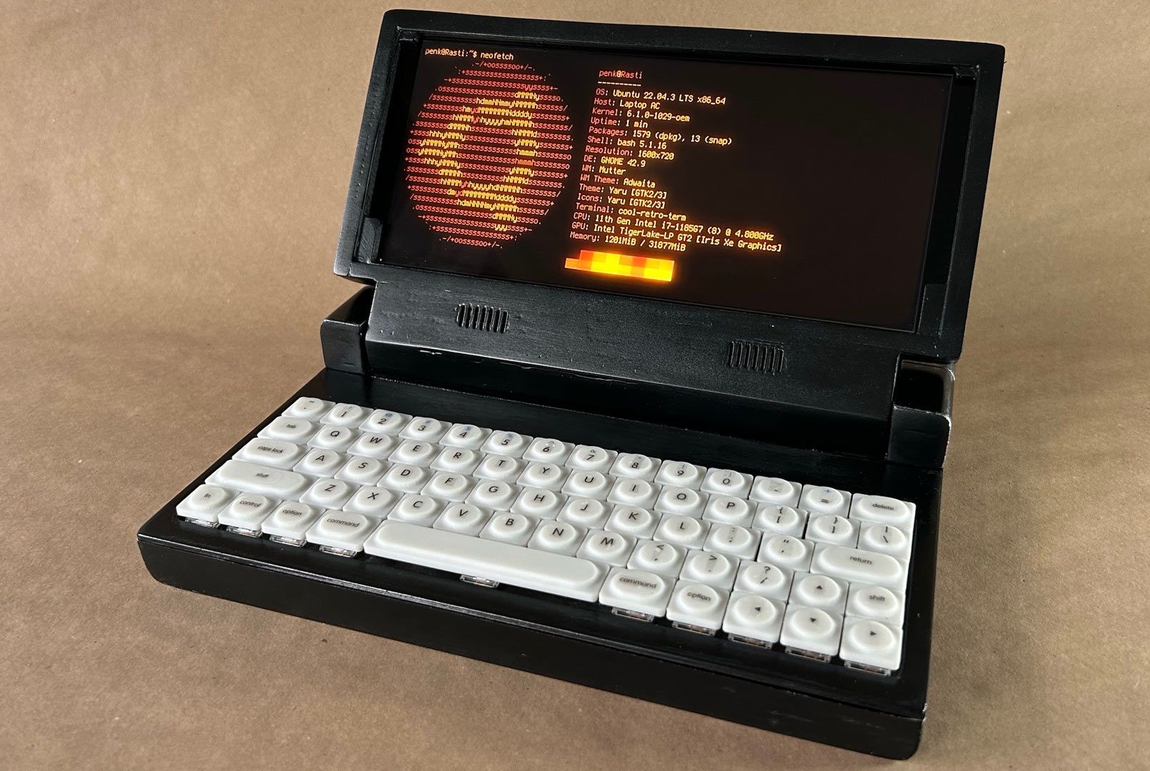 Rasti laptop inspired by sci-fi classic 'Aliens' -- uses Framework ...