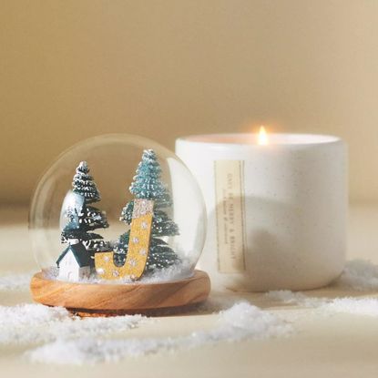 This viral Anthropologie candle doubles up as a snow globe | Ideal Home